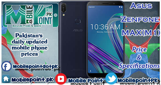 Asus Zenfone Max Pro (M1) ZB601KL Price in Pakistan - Mobile point ...