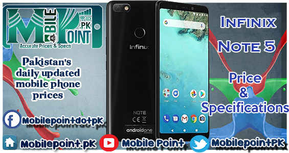 Infinix Note 5 Price in Pakistan - Mobile point - Latest Mobile Prices ...