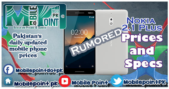 Nokia 2.1 Plus Price in Pakistan - Mobile point - Latest Mobile Prices ...