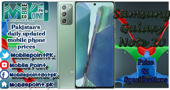 Samsung Galaxy Note20 Price in Pakistan - Mobile point - Latest Mobile ...