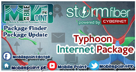 StormFiber Typhoon Package : Mobilepoint.pk Package Finder